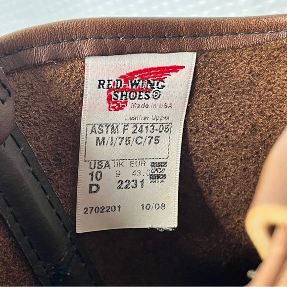 Red Wing Shoes | Shoes | Red Wing Pecos 223 Safety Toe 11inch Pull On ...